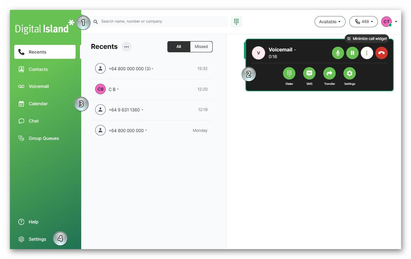 Telepo Web Softphone